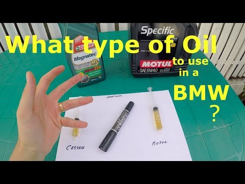 What type of oil to use in a bmw !? Bmw E90 lci (Not a how to change it video )