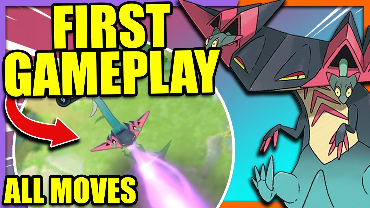 DRAGAPULT NEW ATTACKER FIRST LOOK AT ALL THE MOVES  | Pokemon Unite