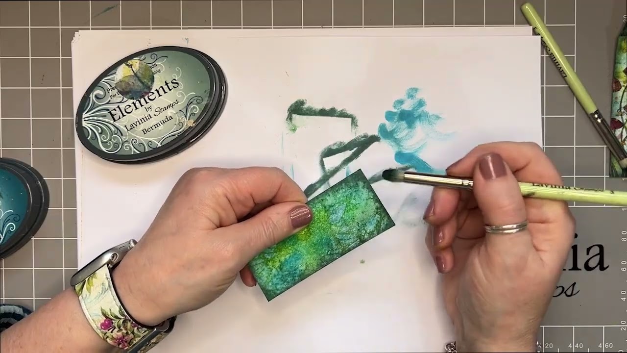 This little tag really showcases one of our new toadstools, Faedew.