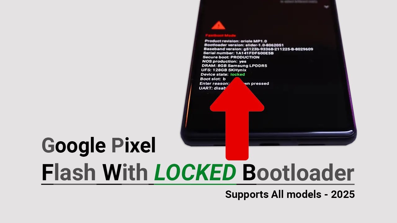 Flash Google Pixel Without Unlocking Bootloader | ADB Sideload Soft Brick & Bootloop Fix | 2025