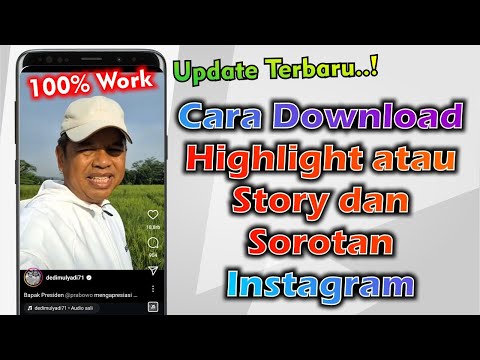Cara Download Highlight atau Story dan Sorotan Instagram