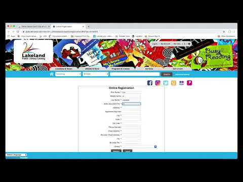 National Library Week 2020 How to Get a Library Card