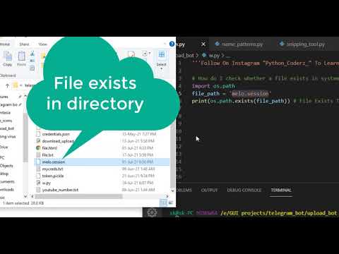 How to check if file exists in directory in python