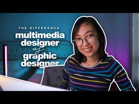 The Difference between a Multimedia Designer and Graphic Designer