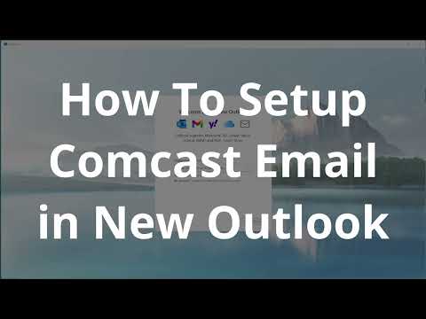 How to Add your Comcast Email to the New Outlook (2025)