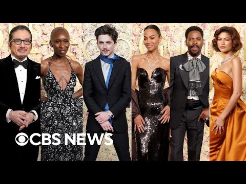 2025 Golden Globes red carpet looks