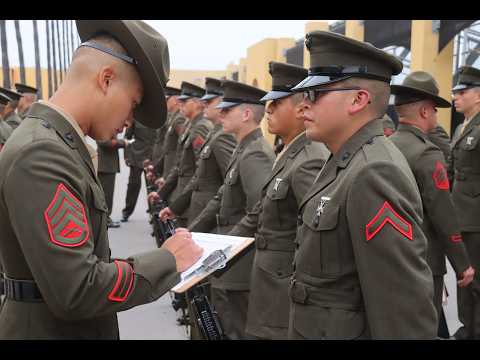USMC Recruit Final Inspection- Kilo Company- MCRD San Diego- Marine Corps Boot Camp