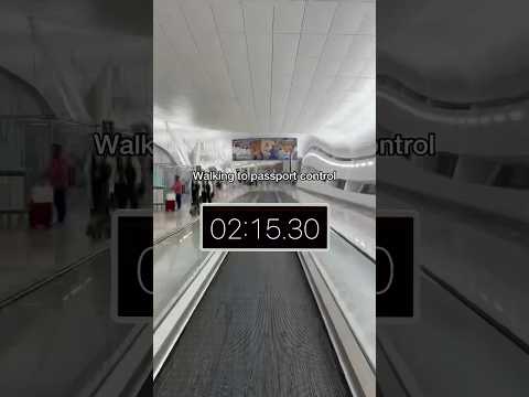 How Long It Takes From Plane Door to Airport Exit At Abu Dhabi Zayed International Airport | AUH