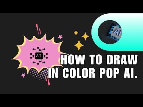 Explore AI-Generated Coloring Pages! How to Draw in Color Pop AI