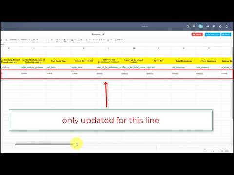 HR Payroll Add Payslip template