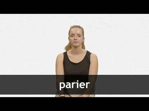 English Translation of “PARIER” | Collins French-English Dictionary