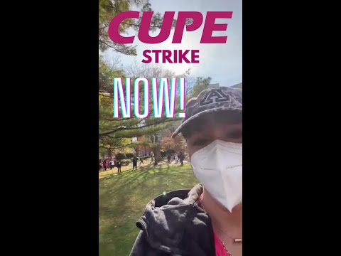 CUPE Strike for fair wages for everyone in education system