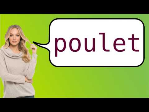 How to say chicken in French?