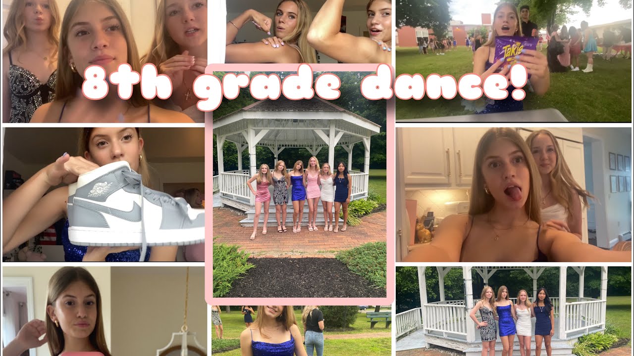 8th grade dance vlog/grwm!