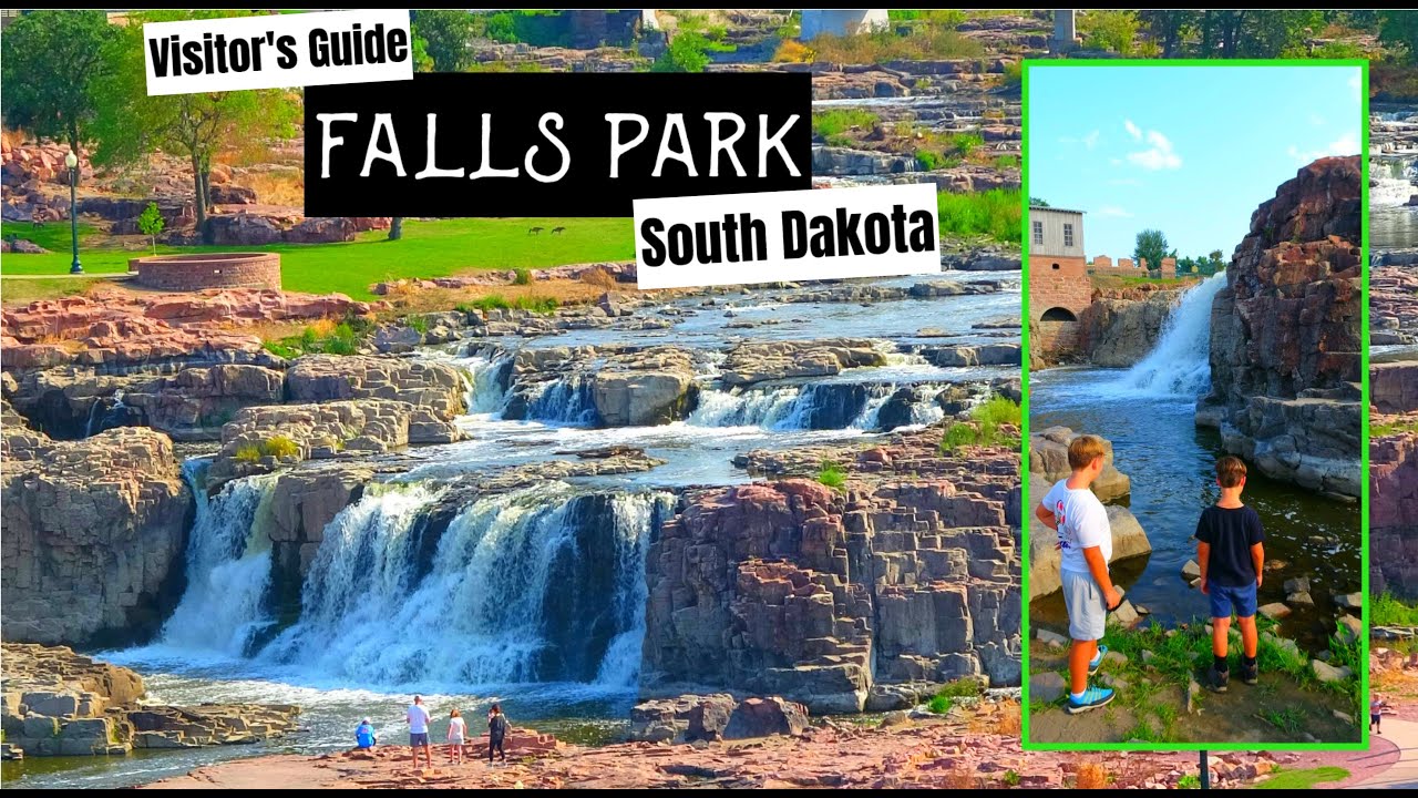 Visitor Guide to Falls Park - Sioux Falls, South Dakota | WATERFALLS OF THE BIG SIOUX RIVER