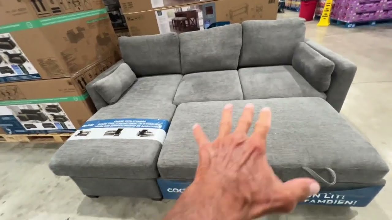 Coddle Luke Fabric Queen Sleeper Sofa $999 at Costco