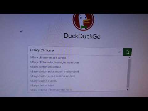 Goduckgo Hillary Clinton email results