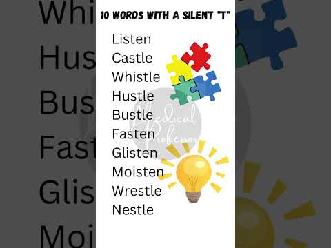 π 10 Words with Silent "T" | Master English Pronunciation!