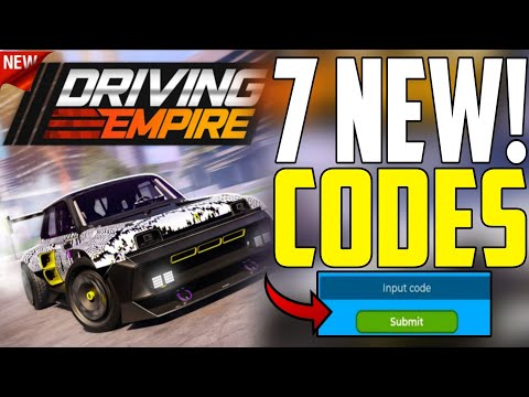 ALL NEW DRIVING EMPIRE WORKING CODES 2024 - ROBLOX DRIVING EMPIRE CODES -DRIVING EMPIRE