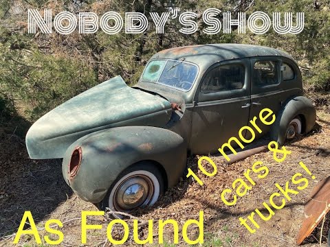 "As Found!" 10 More Cars & Trucks for inventory! 1939 Ford, Torino Squire Wagon, & Caprice Cop Car!