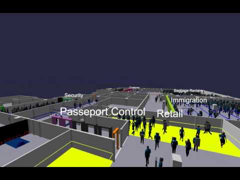 Review of Owen Roberts International Airport Master Plan - Current terminal CAST simulation