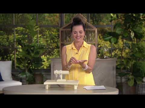 UltraFine Silver Bold Multi-Circle Link Bracelet, 37.0g on QVC