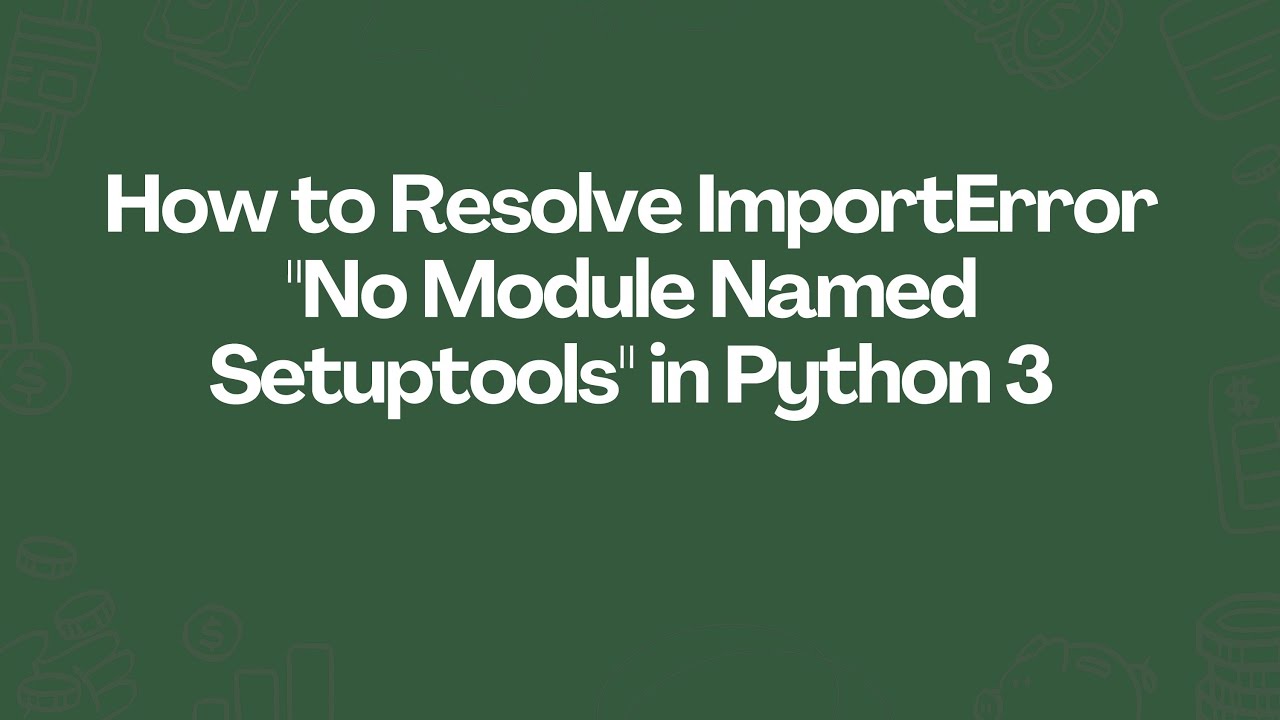 How to Resolve ImportError 