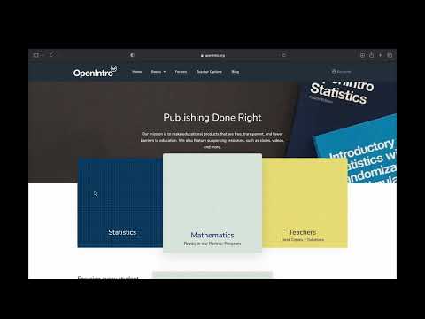 The Best First Book in Statistics: OpenIntro Statistics Review