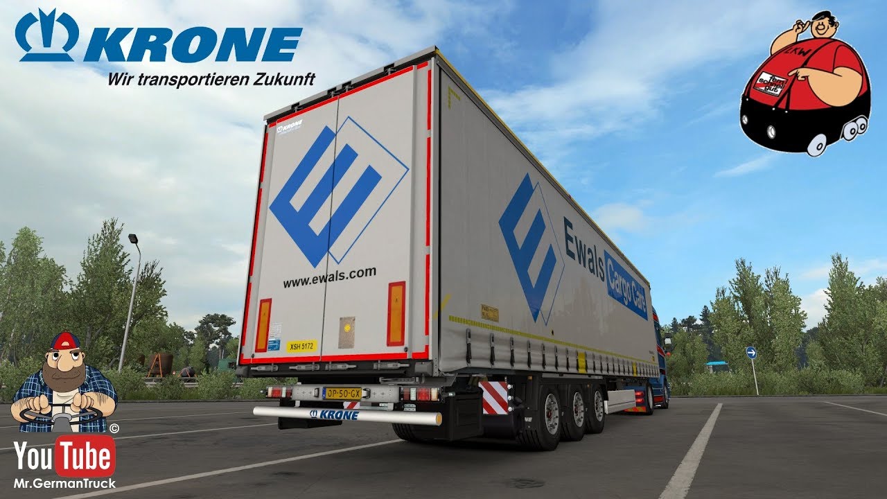 Krone Mega/Coil Liner by Sogard3 v3.3 [1.35] - ETS 2