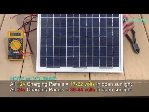 Lake Lite Solar Panel Trouble Shooting and Rewiring Kit