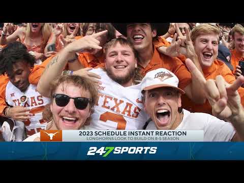 What to make of Texas Longhorns 2023 Big 12 football schedule