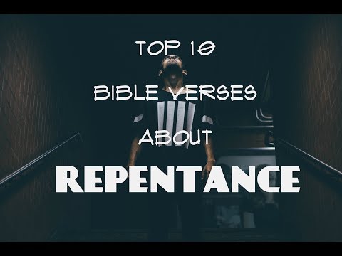 10 Bible Verses About Repentance