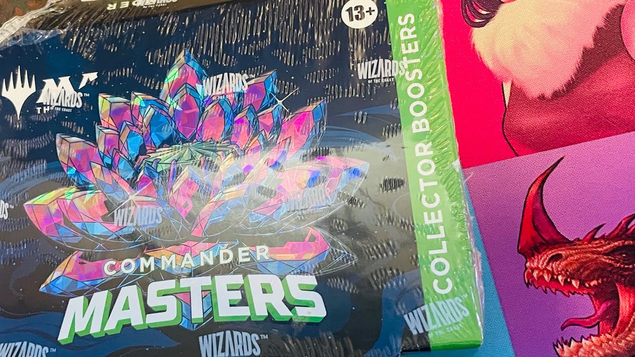 Commander Masters Collector Booster Box opening! Magic: The Gathering #MTG