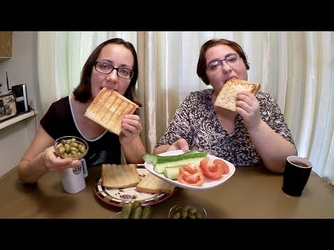 Cheese Panini Breakfast | Gay Family Mukbang (먹방) - Eating Show