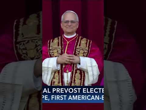 The Moment Pope Leo XIV Greeted The Crowd