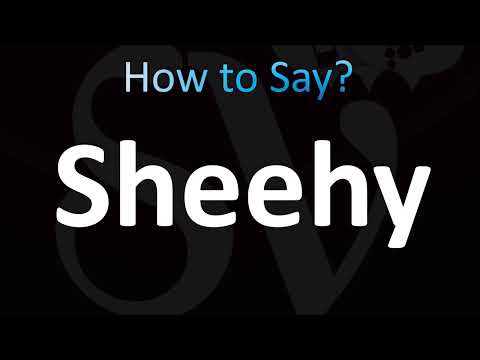 How to Pronounce Sheehy (CORRECTLY!)