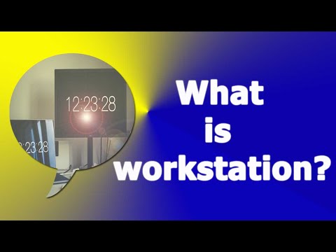 What is workstation? | specialized computer | individual use computer