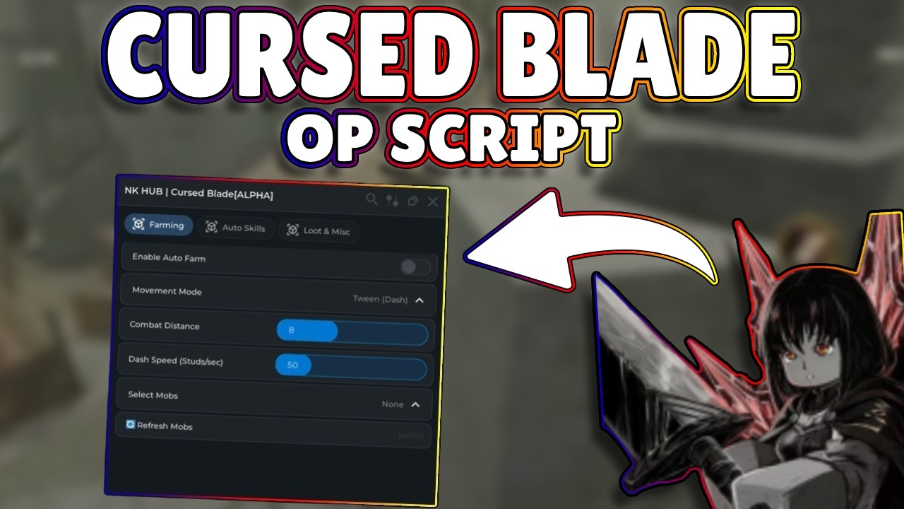 *NEW* Cursed Blade OP Script (PASTEBIN) 2026