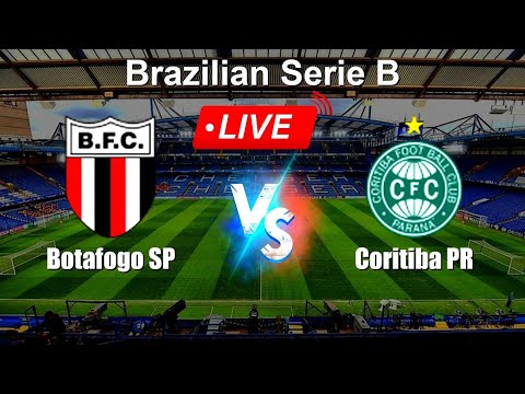 🔴 LIVE: Botafogo SP vs Coritiba PR - Live Score Today - Brazilian Serie B