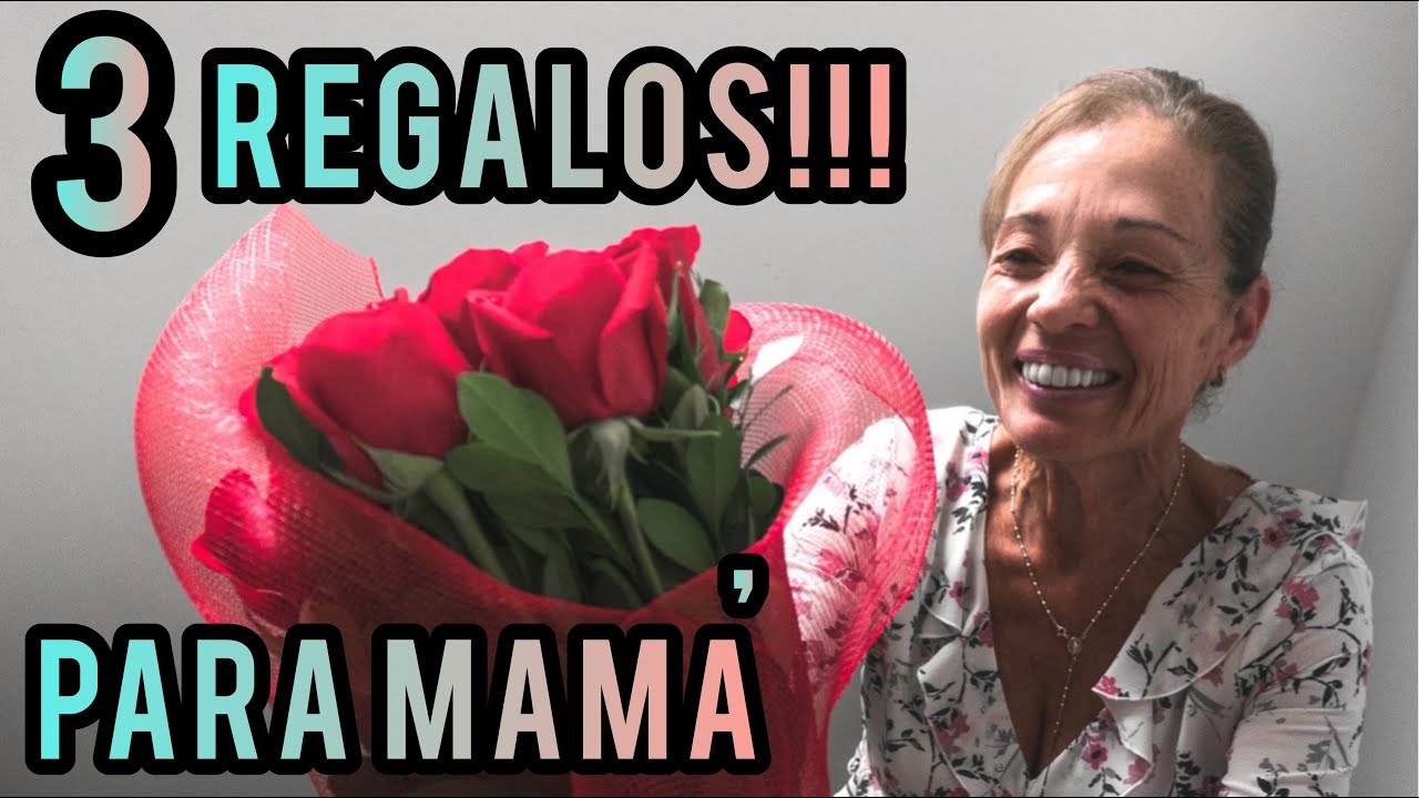 3 IDEAS DE REGALO del día de las madres SI VIVES EN EL EXTRANJERO