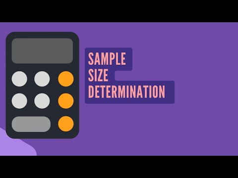 Sample Size Determination Explained