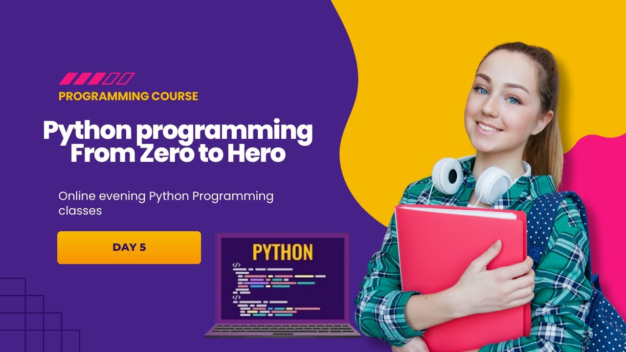 Python programming for beginners day 5 | Python Lists and Dictionaries | Python reserved keywords