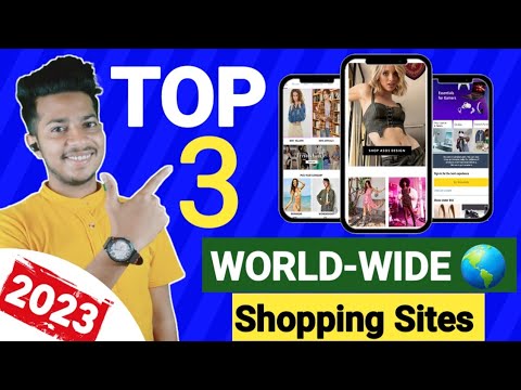 Top 3 Worldwide Shopping Apps || Worldwide Online Shopping Sites 🛍