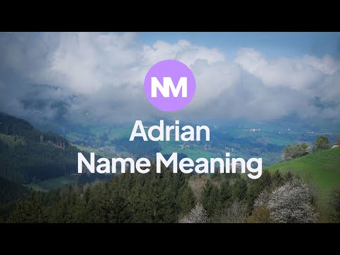 Adrian Name Meaning - Name Meaning