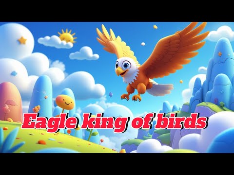 🦅 Eagle – King of the birds | Majestic Bird Poem for Kids 🌤️#thepoemforkids