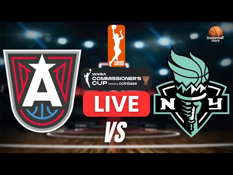 LIVE: Atlanta Dream vs New York Liberty WNBA LIVE SCOREBOARD | Commissioner's Cup