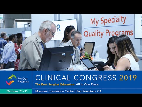 Discover the Latest in Surgical Education at Clinical Congress 2019