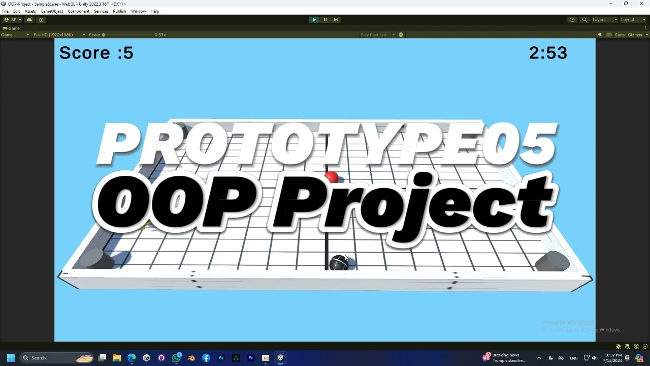 Unity create with code prototypes