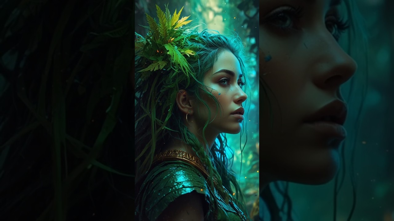 AI Art Showcase: #Stunning Images Generated by AI #aiart #jungle