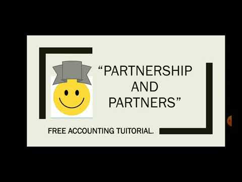 Partnership and Corporation - Article of Partnership, Kinds of partners and SEC Registration. Part 2